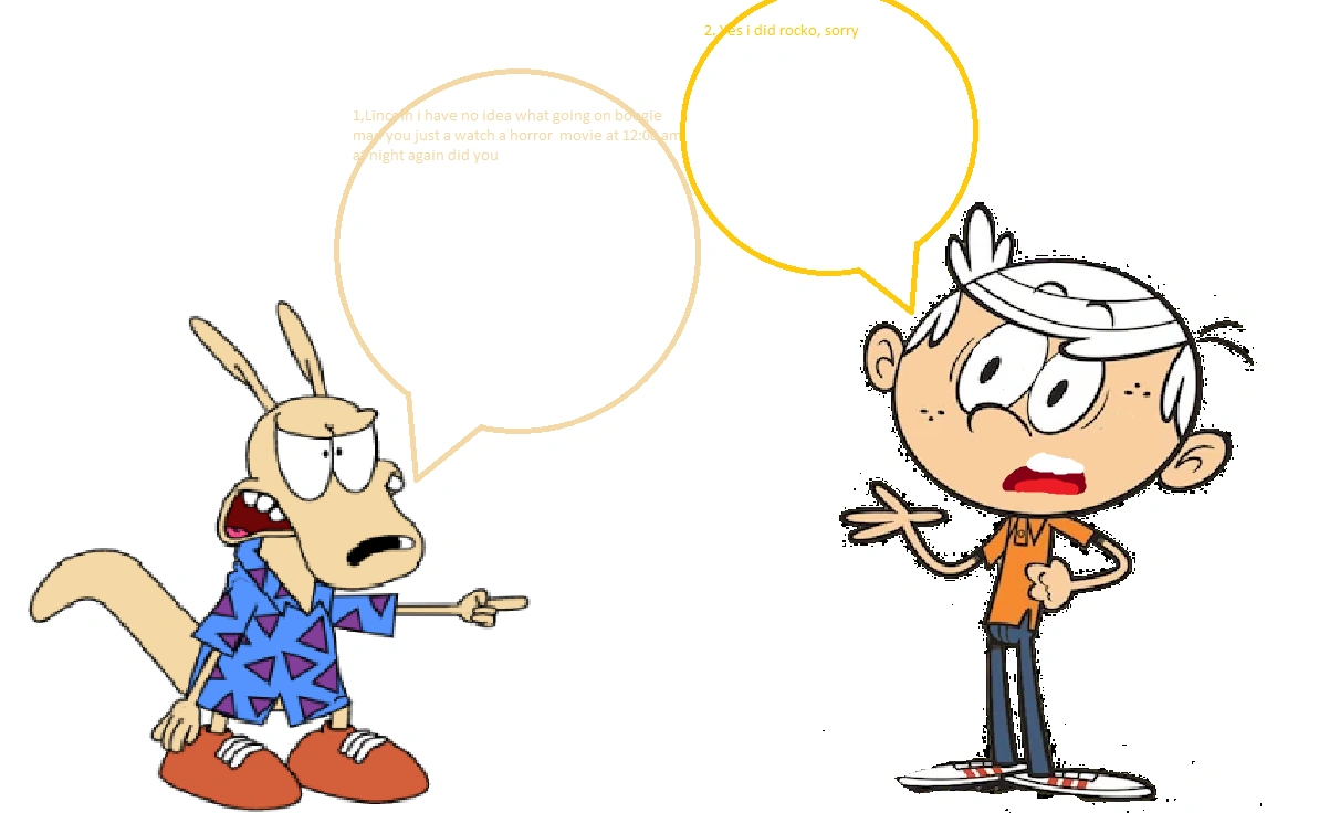 Rocko gets angry at lincoln loud | Fandom