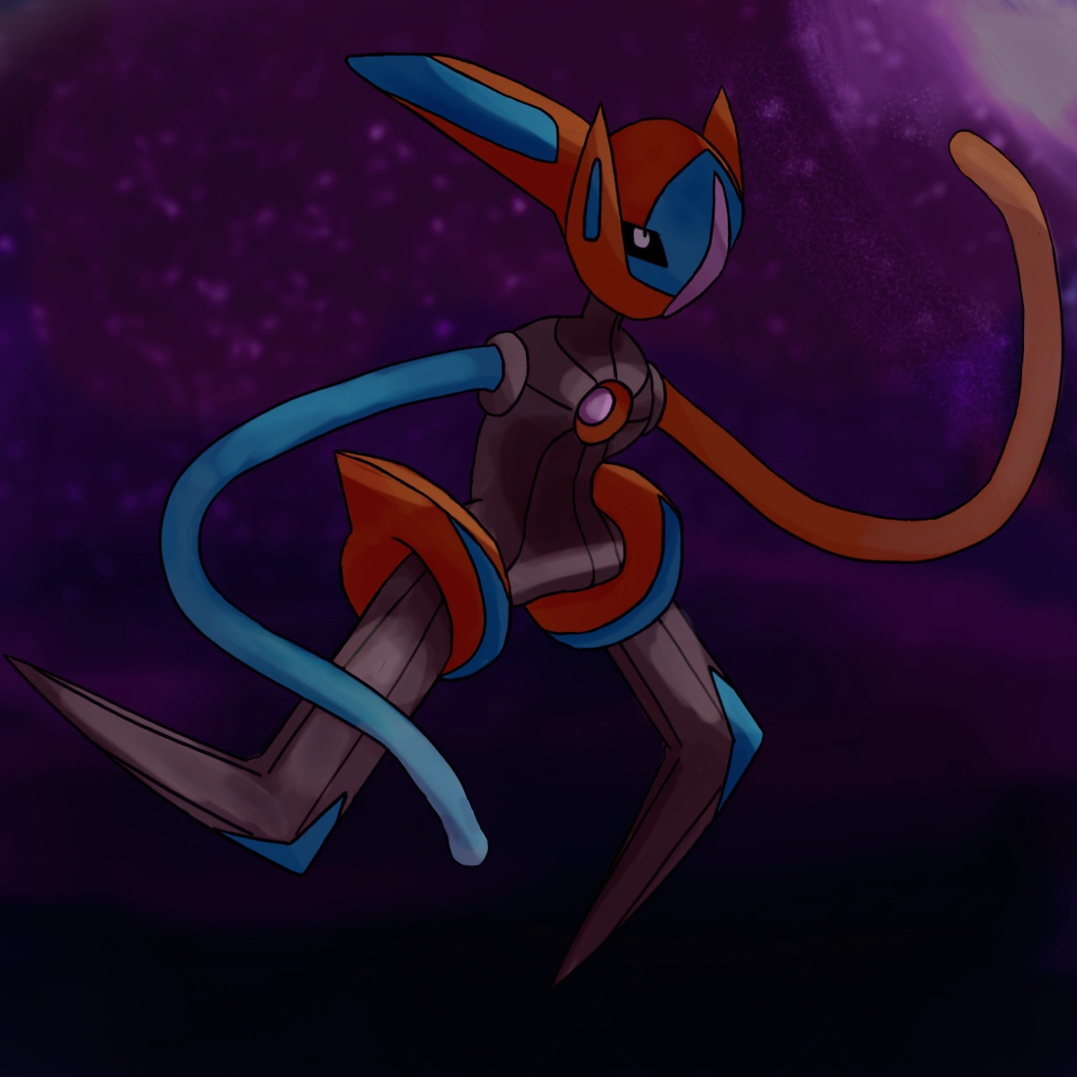 Deoxys Speed Form Art | Fandom