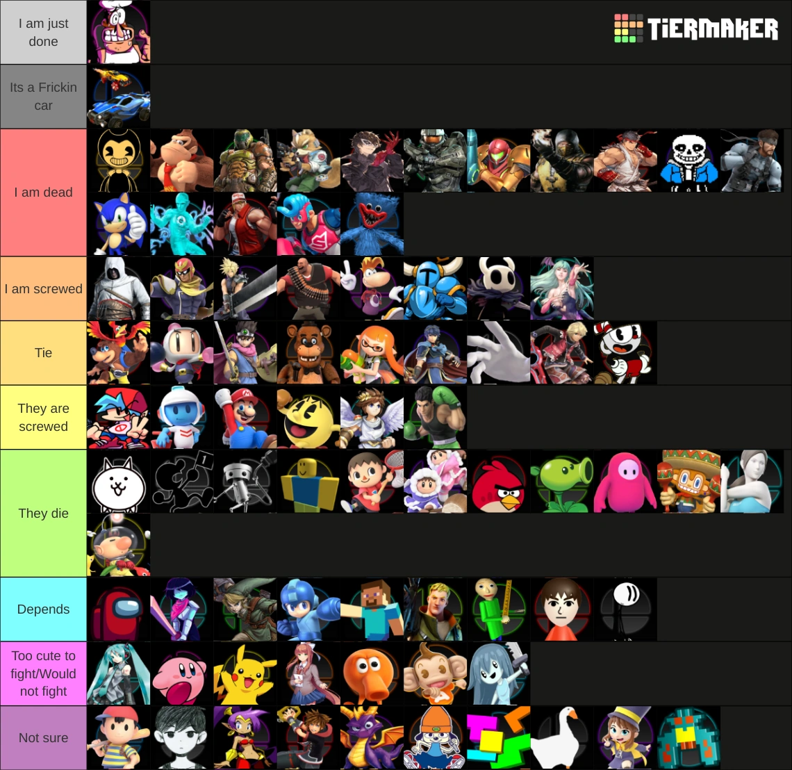 How i think i could beat video game characters in a fight | Fandom