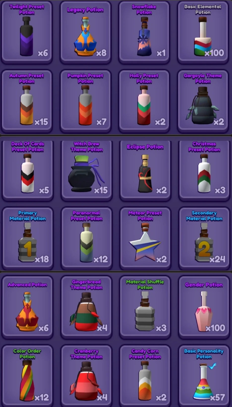 Looking for pure color potion | Fandom