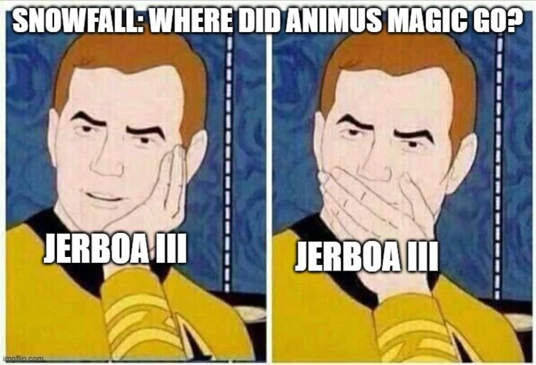 Animus magic meme (CONTAINS SPOILERS FOR 2ND AND 3RD ARC) | Fandom