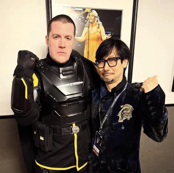 The legendary John Helldiver with Kojima himself! | Fandom