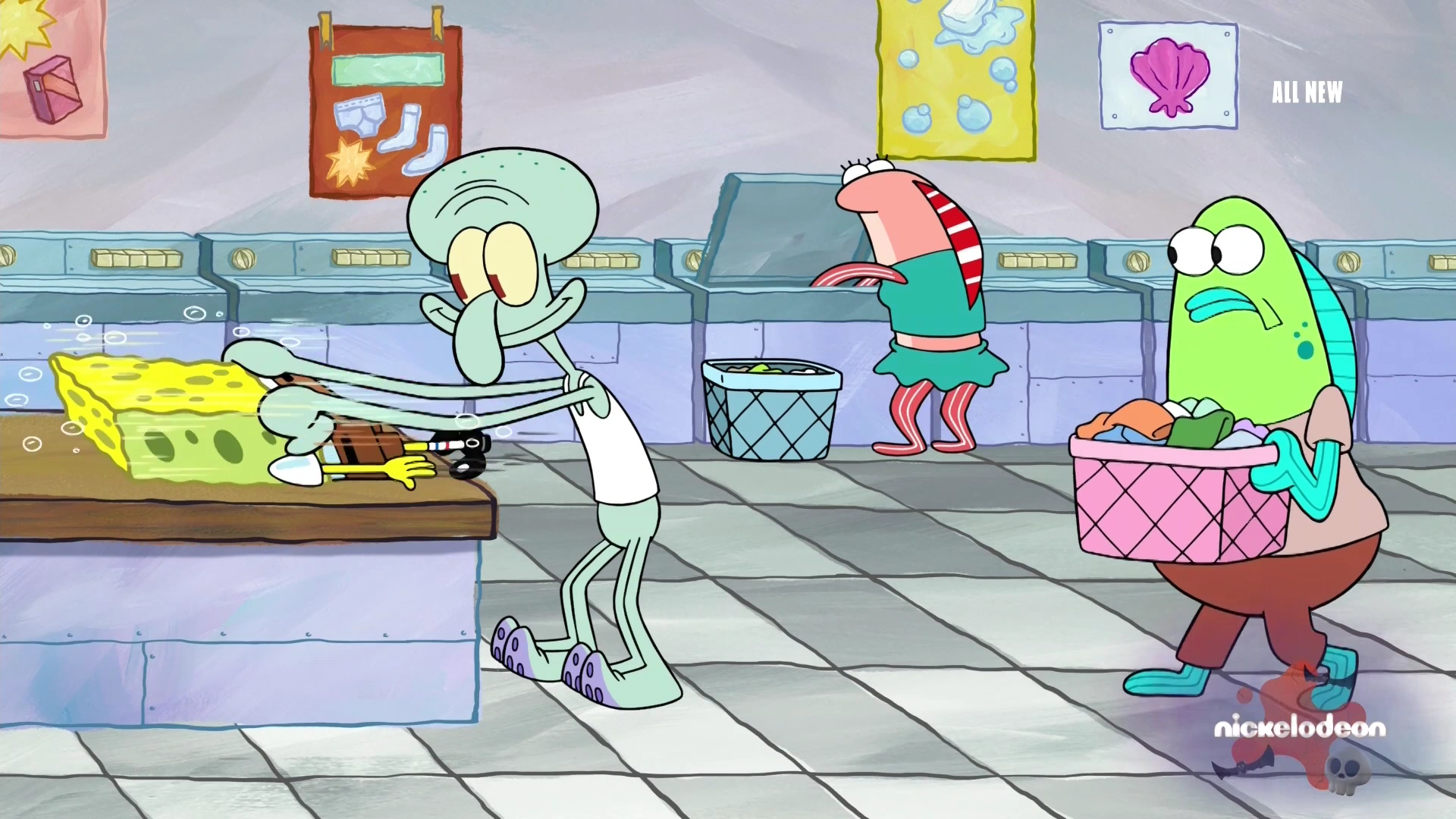 "Scrub harder, Squidward!" | Fandom