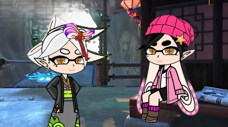 Squid Sisters in Gacha Club (Splatoon 2 Version; Callie and Marie in ...