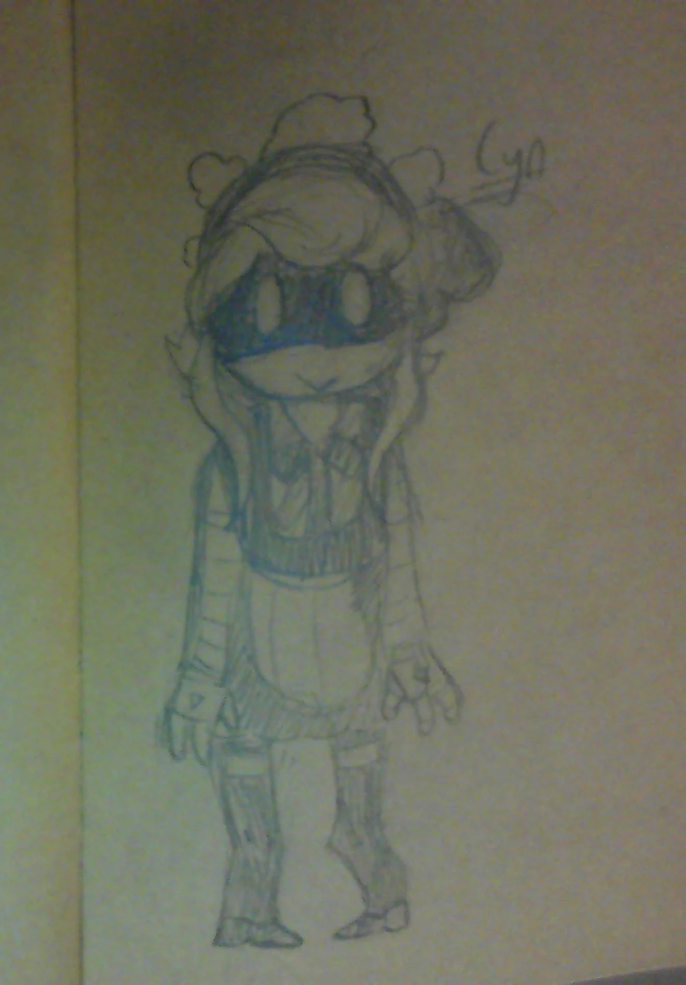 Cyn staring menacingly towards the camera | Fandom