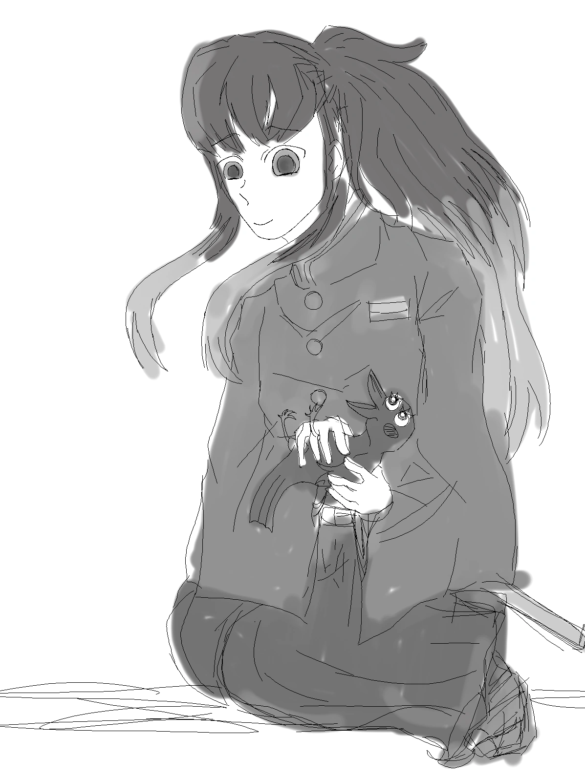 Muichiro with a ponytail. | Fandom