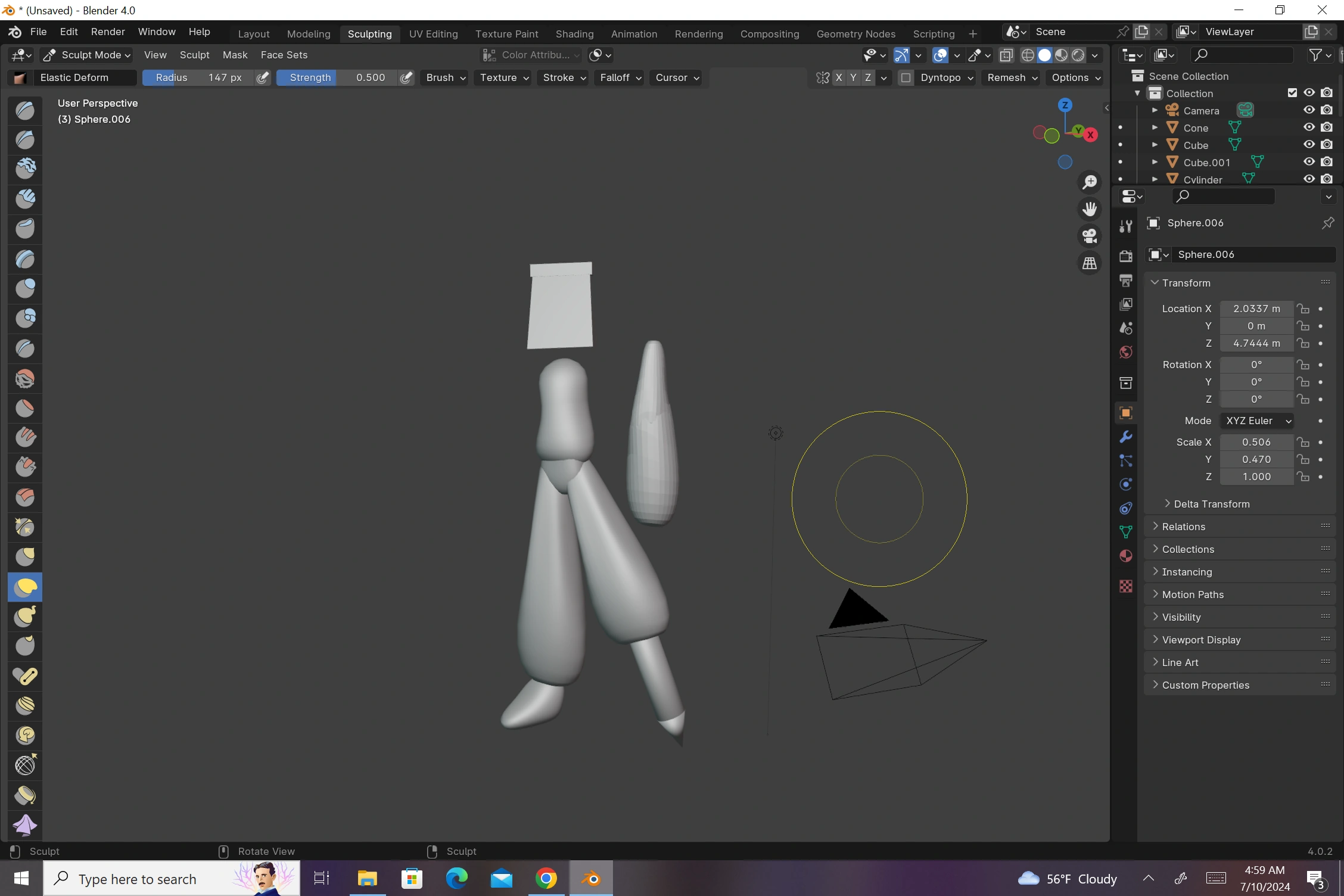 working on sketchoids render | Fandom