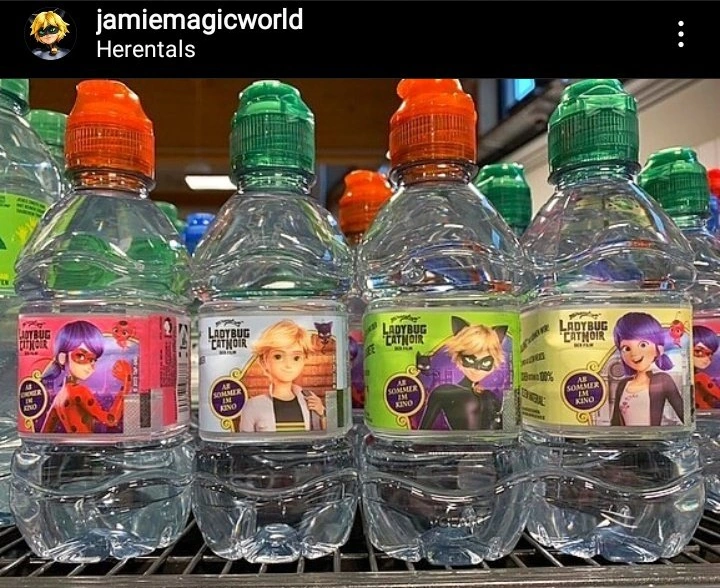 Ladybug & Cat Noir Awakening Water Bottles! | Fandom