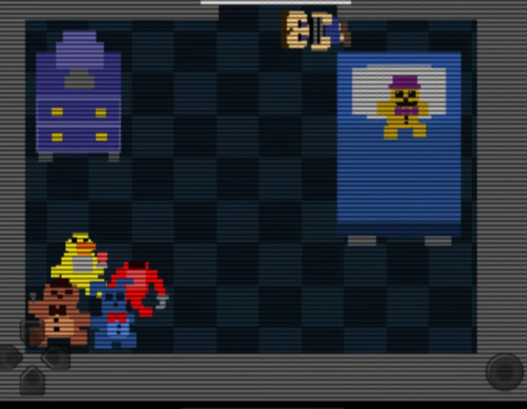 "c.c. is the fnaf 4 playe" this looks nothing like the fnaf 4 layout ...