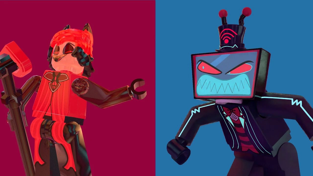 Hazbin Hotel Stayed Gone in Lego (Blender Animation) by Ninjagoniko ...
