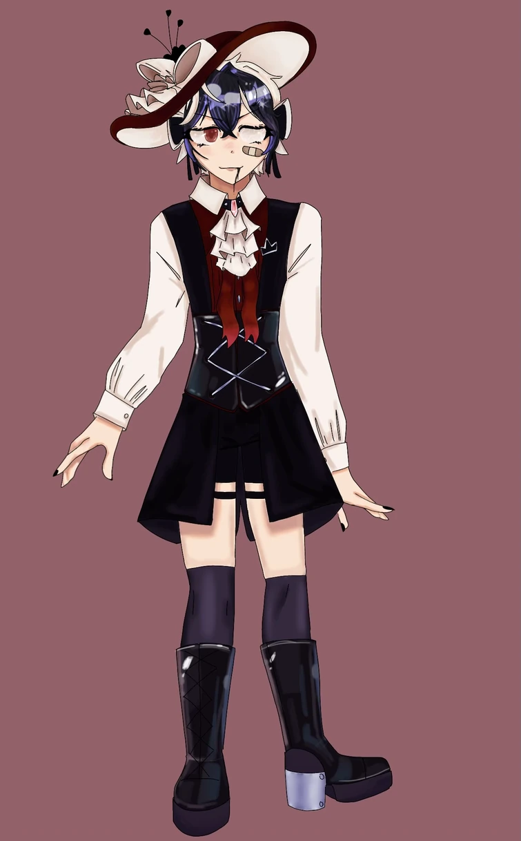 I FINALLY FINISHED (I’m making a reference sheet for him so no I’m actually not finished) | Fandom