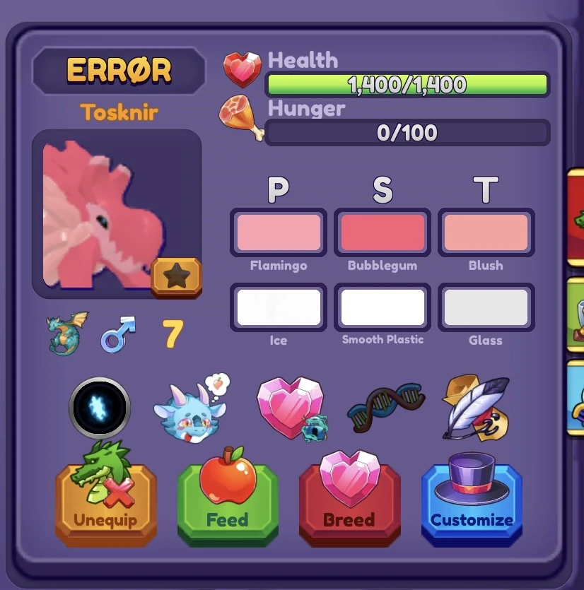 T/S error cosmetic tosk! | Fandom