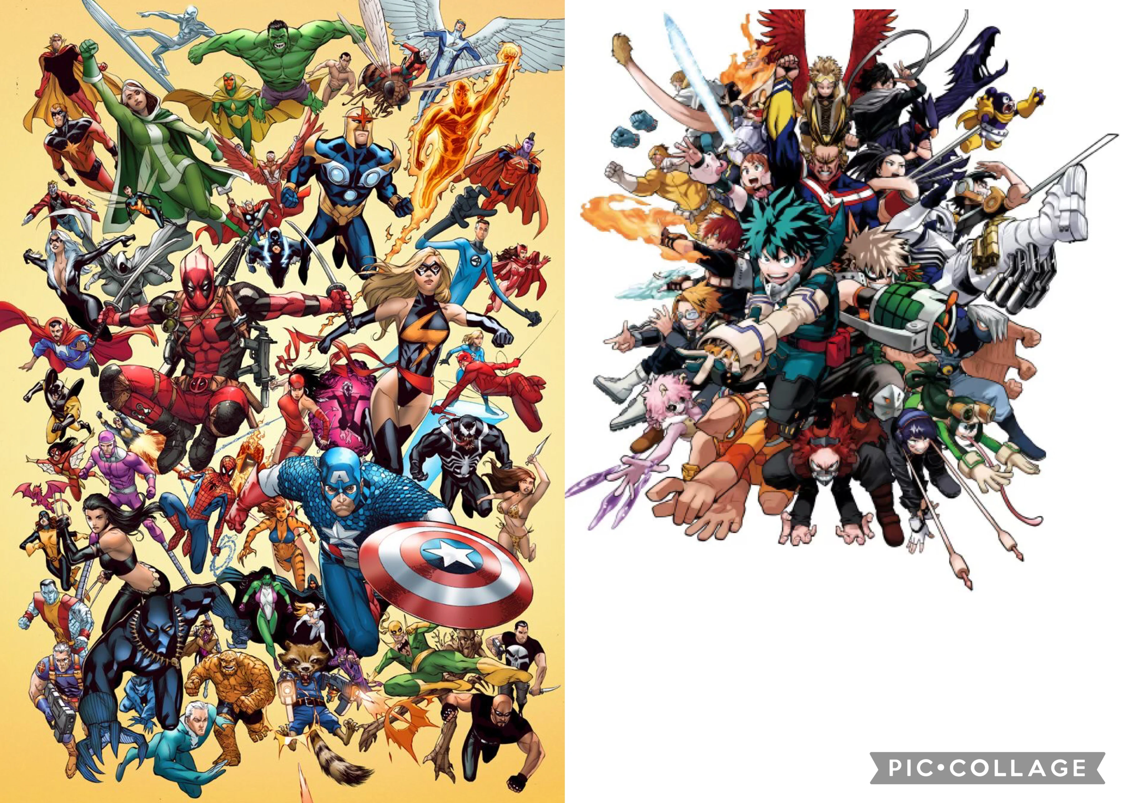 Marvel/MHA Crossover idea | Fandom