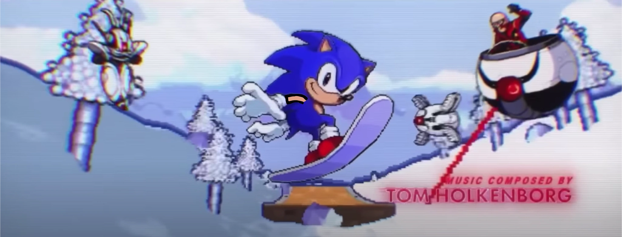Tried to fix Sonic's arm on one of the Sonic 2credits | Fandom