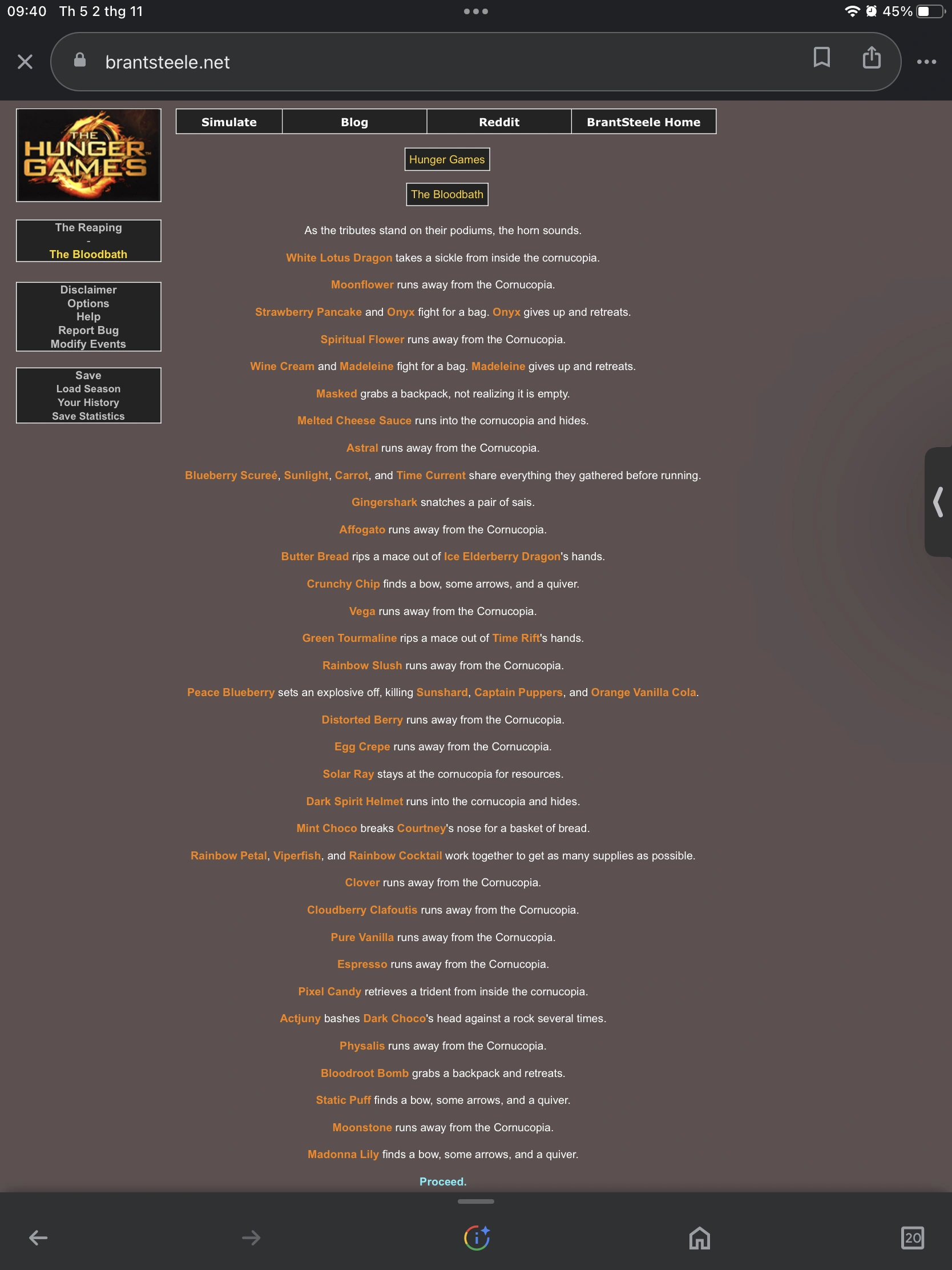 Day 1 of the Hunger Games! | Fandom