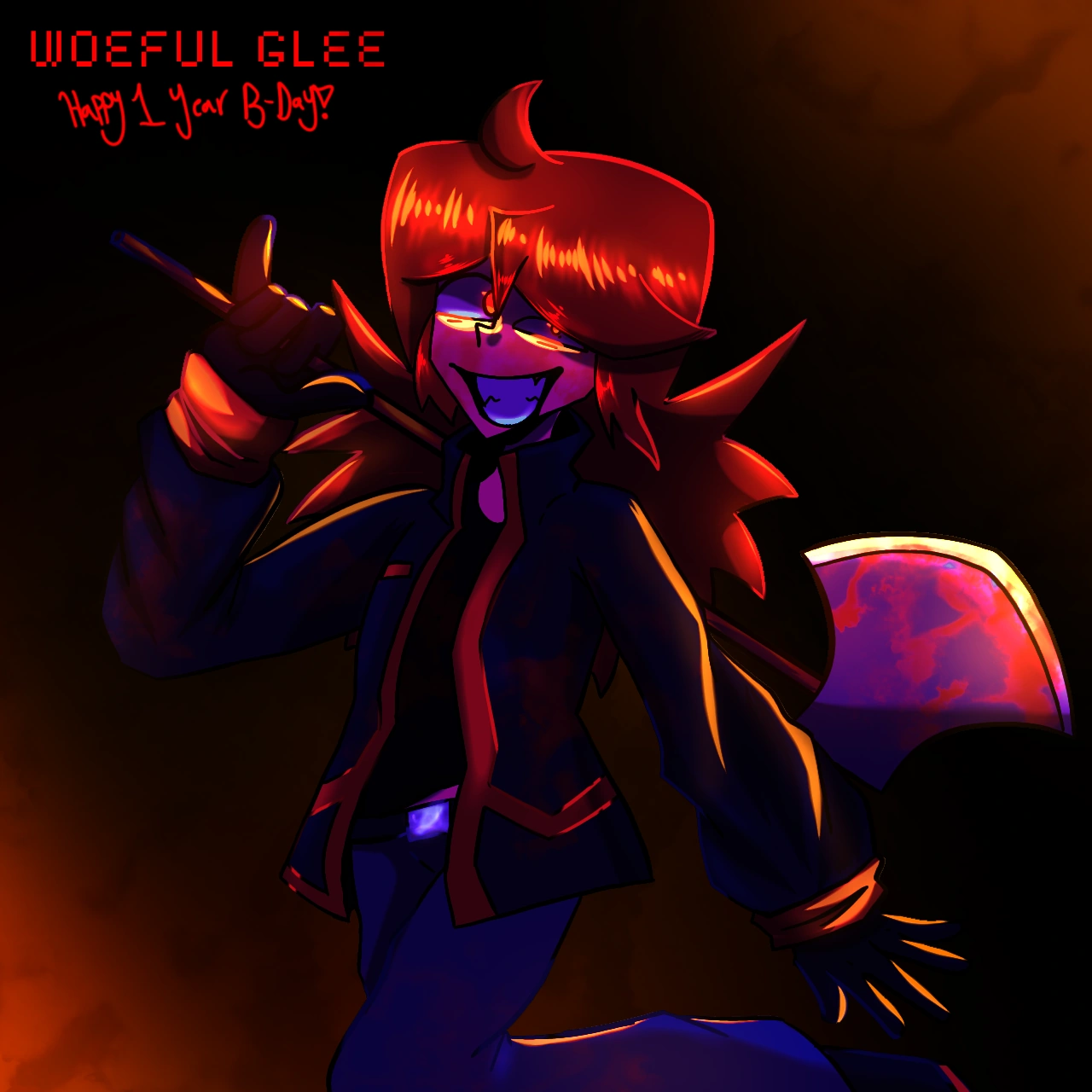 Woeful glee drawing!(happy late bday) | Fandom