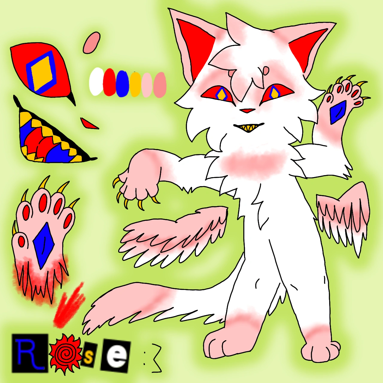 Updated my sona ref!! | Fandom