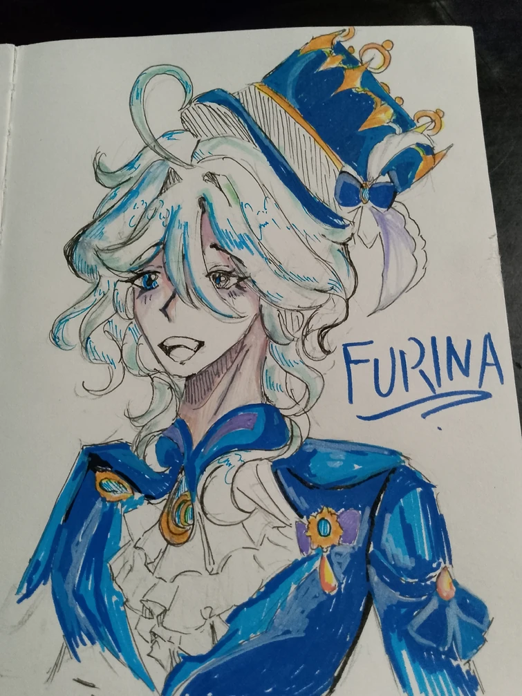 Furina drawing:D | Fandom