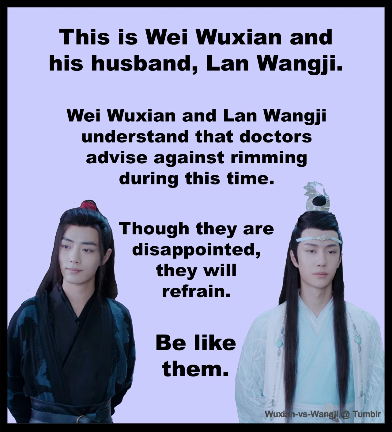 Wonderful Tumblr Quarantine Mdzs Memes From Wuxian Vs Wangji Fandom