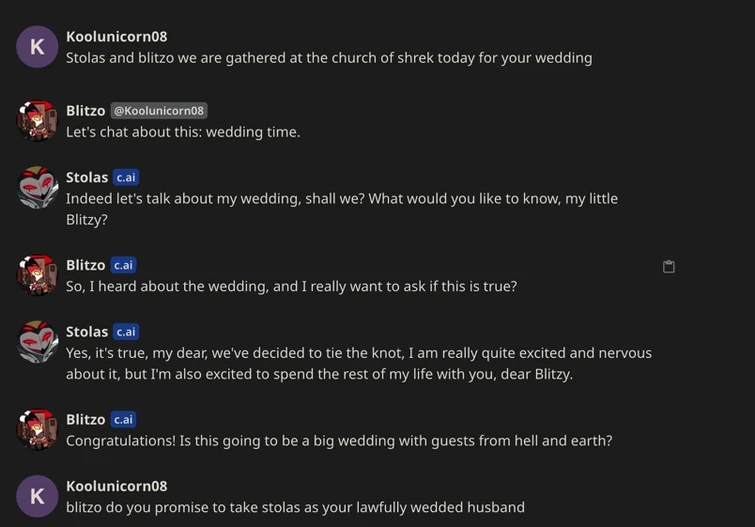 Stolas and blitzos wedding! | Fandom