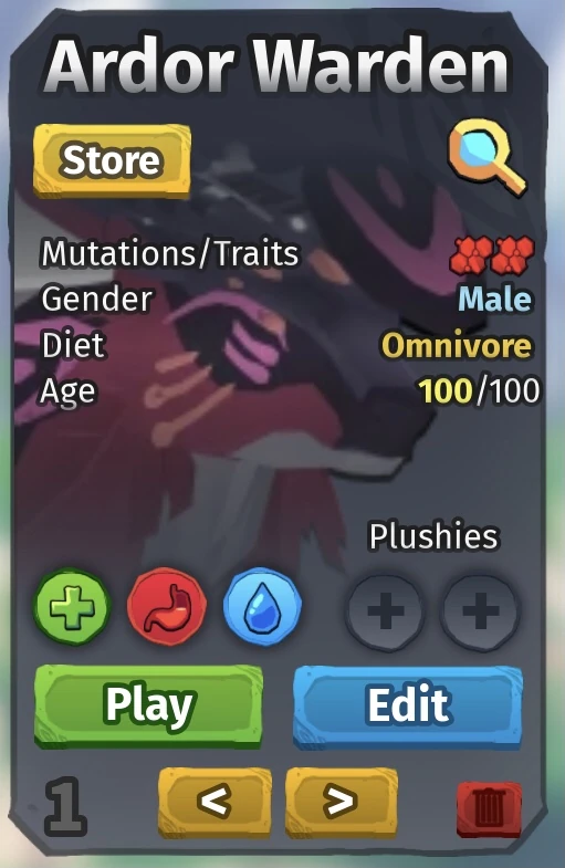 Selling Double red trait Ardor | Fandom