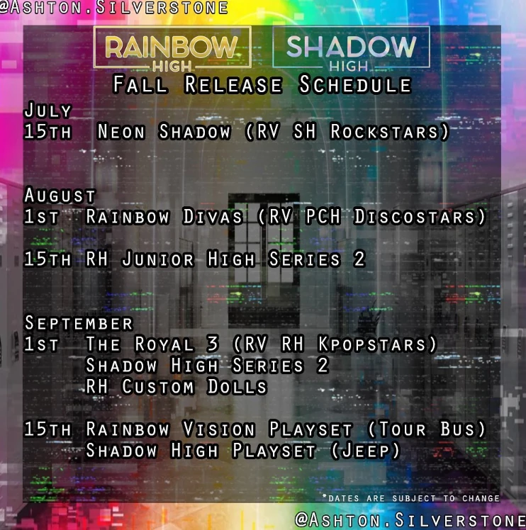 Leaked Dates | Fandom