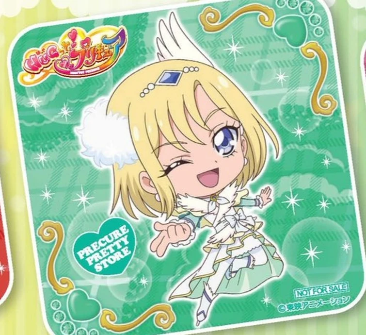 He appears in a giveaway at the Pretty Cure Pretty Store. | Fandom