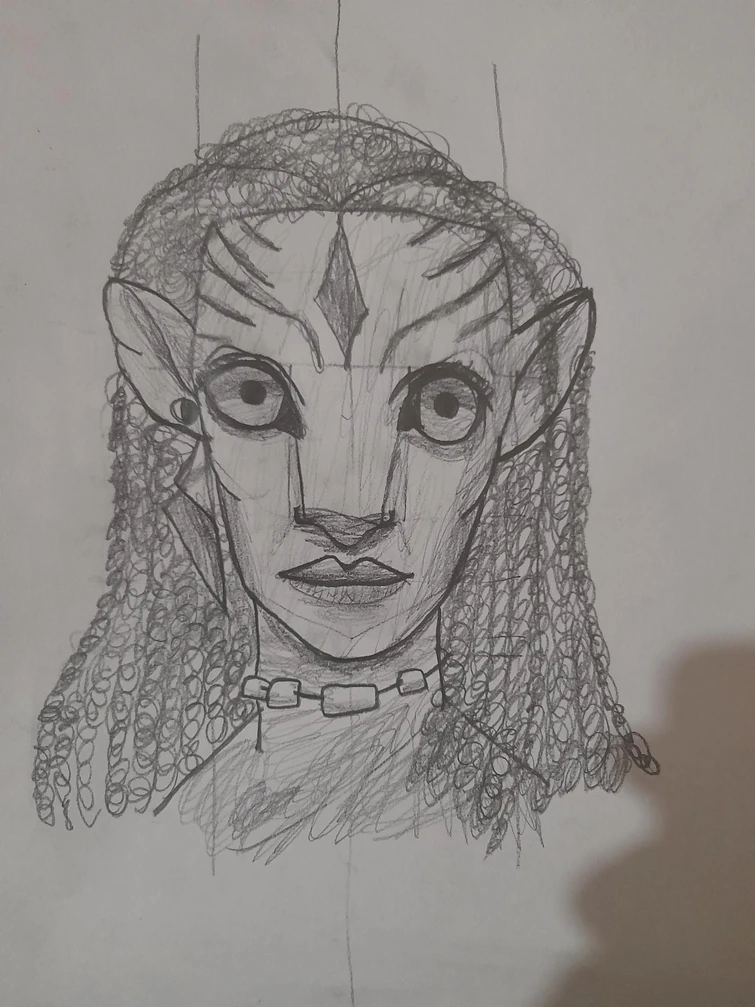 My sketch of Neytiri | Fandom