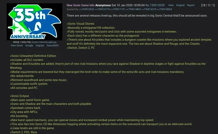 sir, a second leak has hit 4Chan. | Fandom