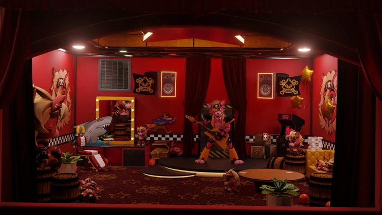 No Glamrock Foxy in Security Breach... | Fandom