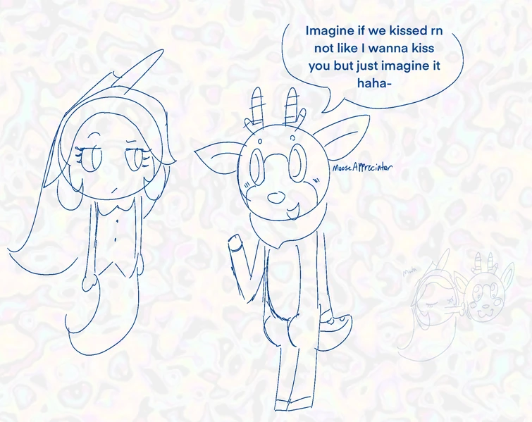 Ahaha.. Cariboo art (Connie x Rudie) | Fandom