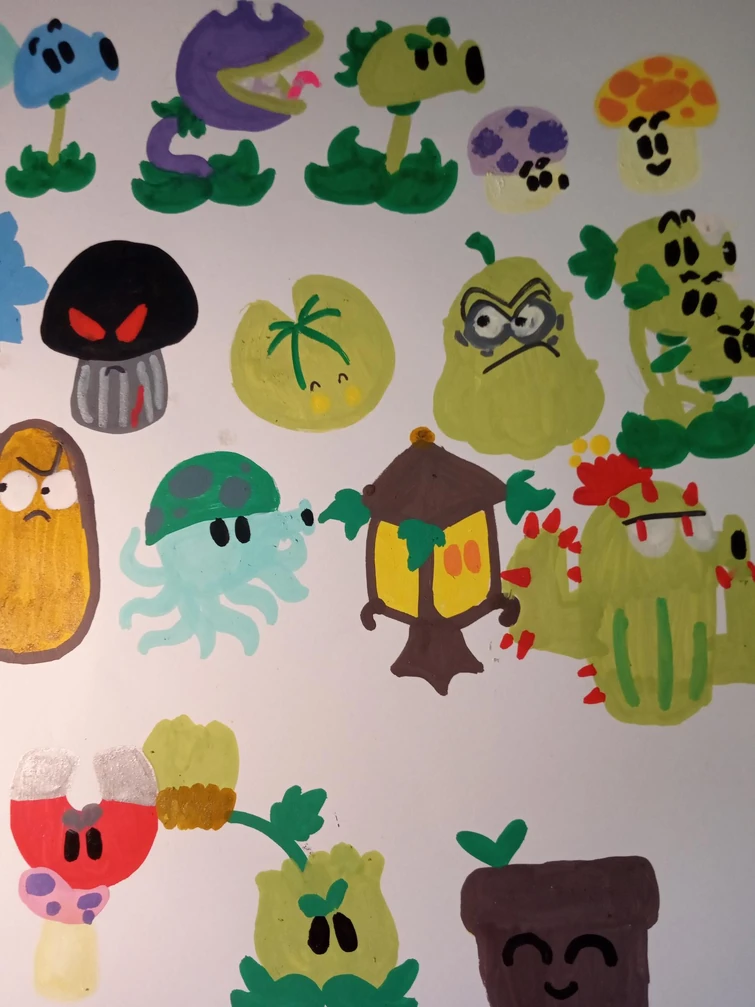 All the plants from pvz 1, in their original designs. | Fandom