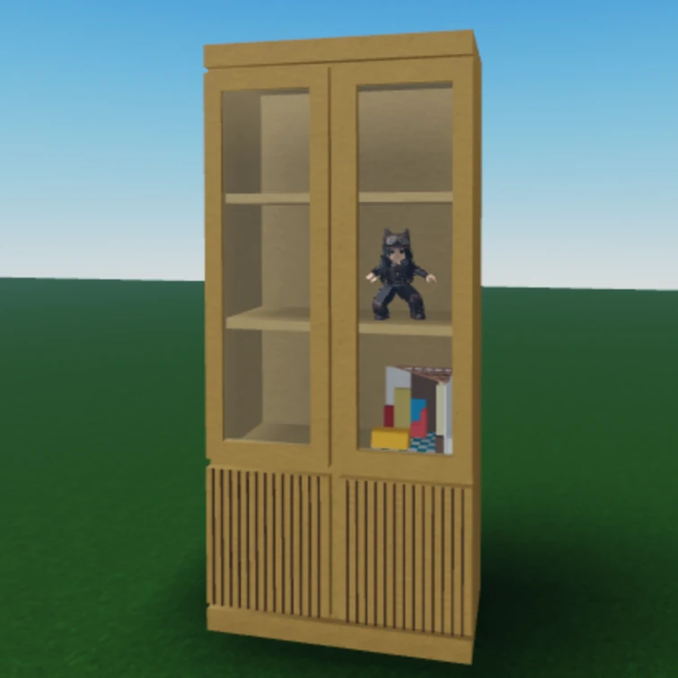 Tried to recreate a cabinet i have irl in Roblox using Btools (+ one of ...