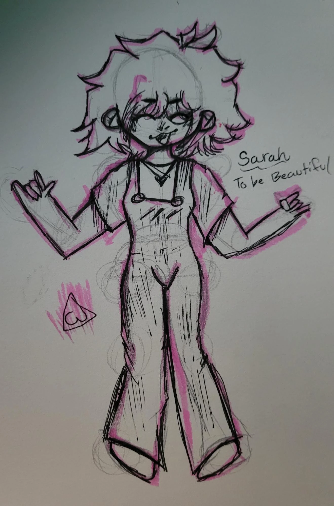 I remade the Sarah drawing :) | Fandom