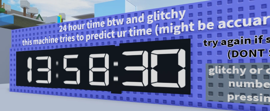 someone made a working clock in obby creator | Fandom