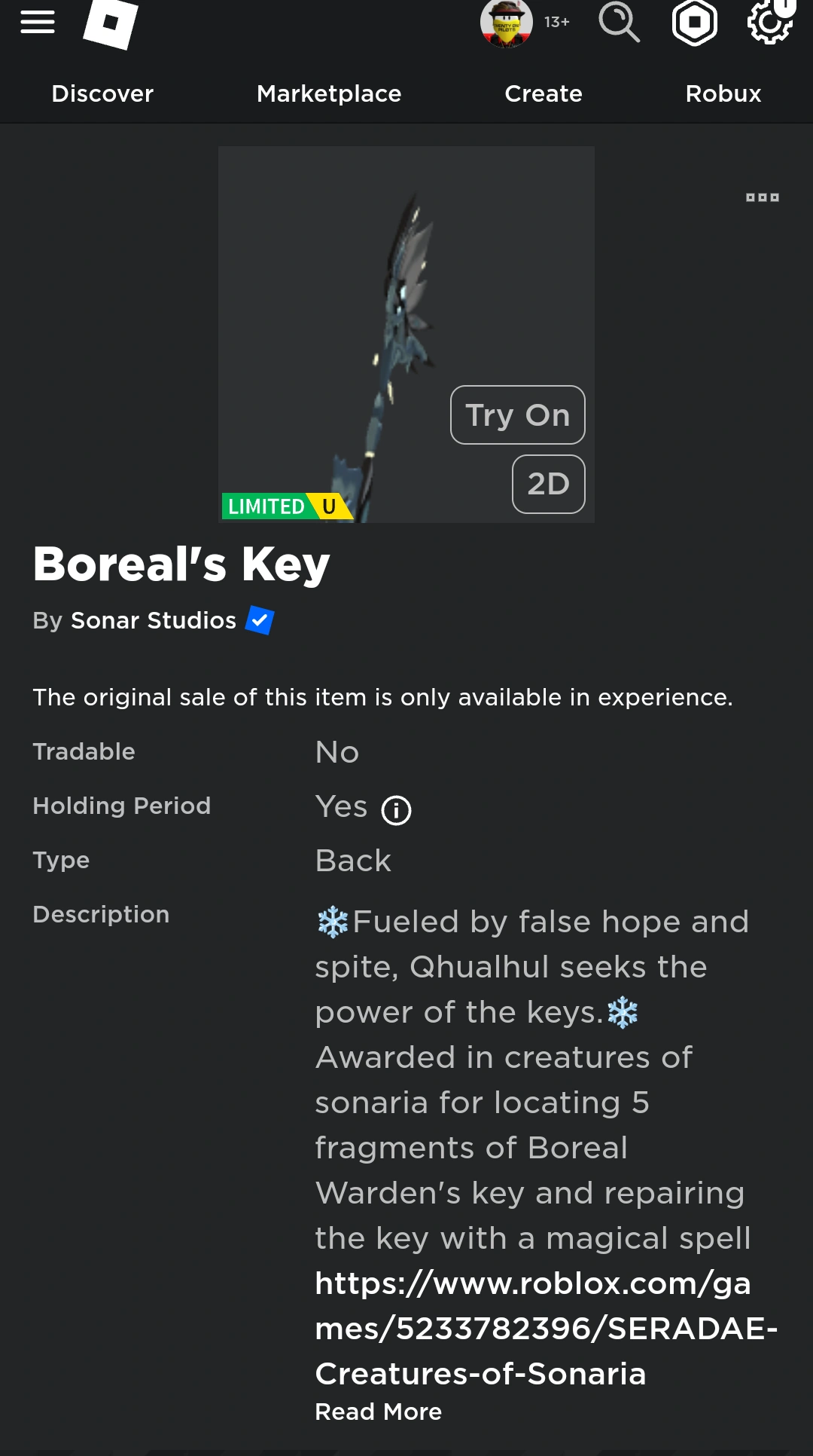 Boreal key | Fandom