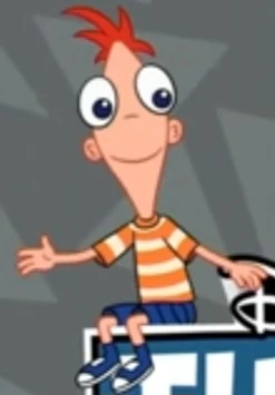 I found some front-facing Phineas shots in Candace's P&F Theme Song ...