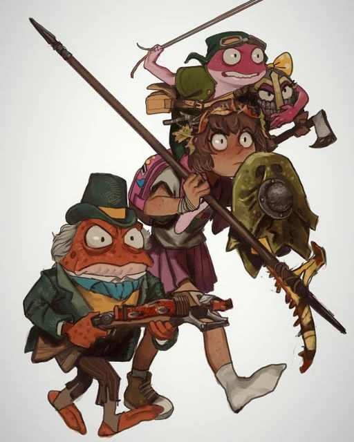 Some interesting Amphibia fan arts & 'old' fan animation | Fandom