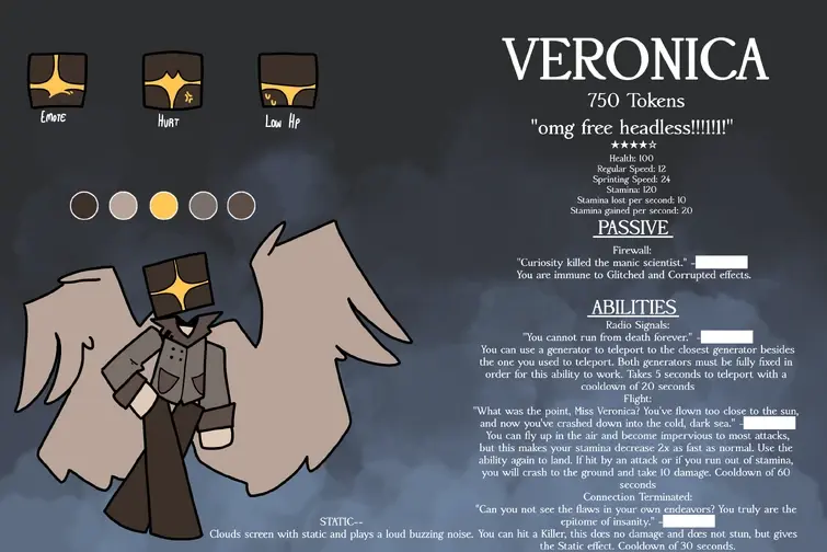 Veronica is a forsaken “oc”, yeah | Fandom