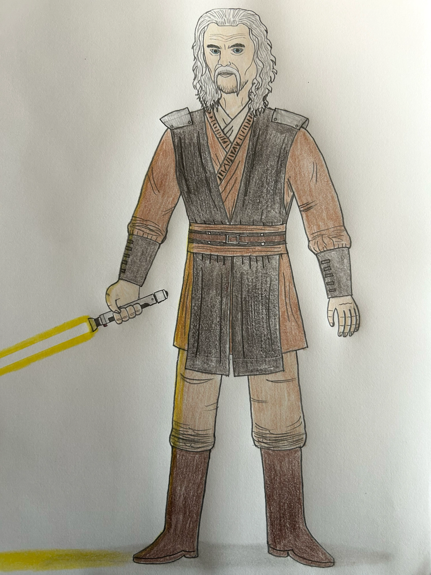 🎨 {Legacy Fan Art} Jedi Master Nat Skywalker “Bantha” Rawk | Fandom
