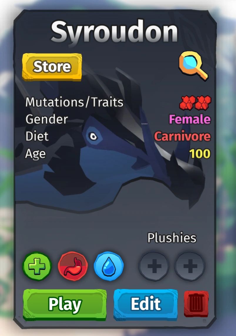 Selling dbl red trait Syro | Fandom