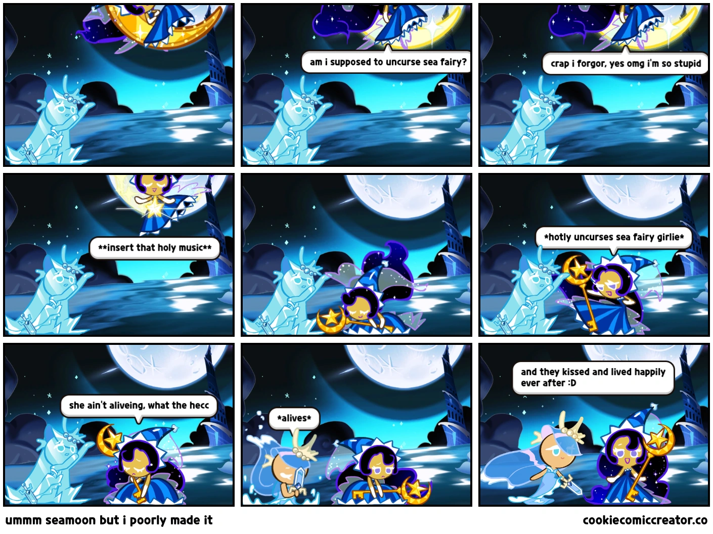 sea fairy x moonlight but i want to end myself | Fandom