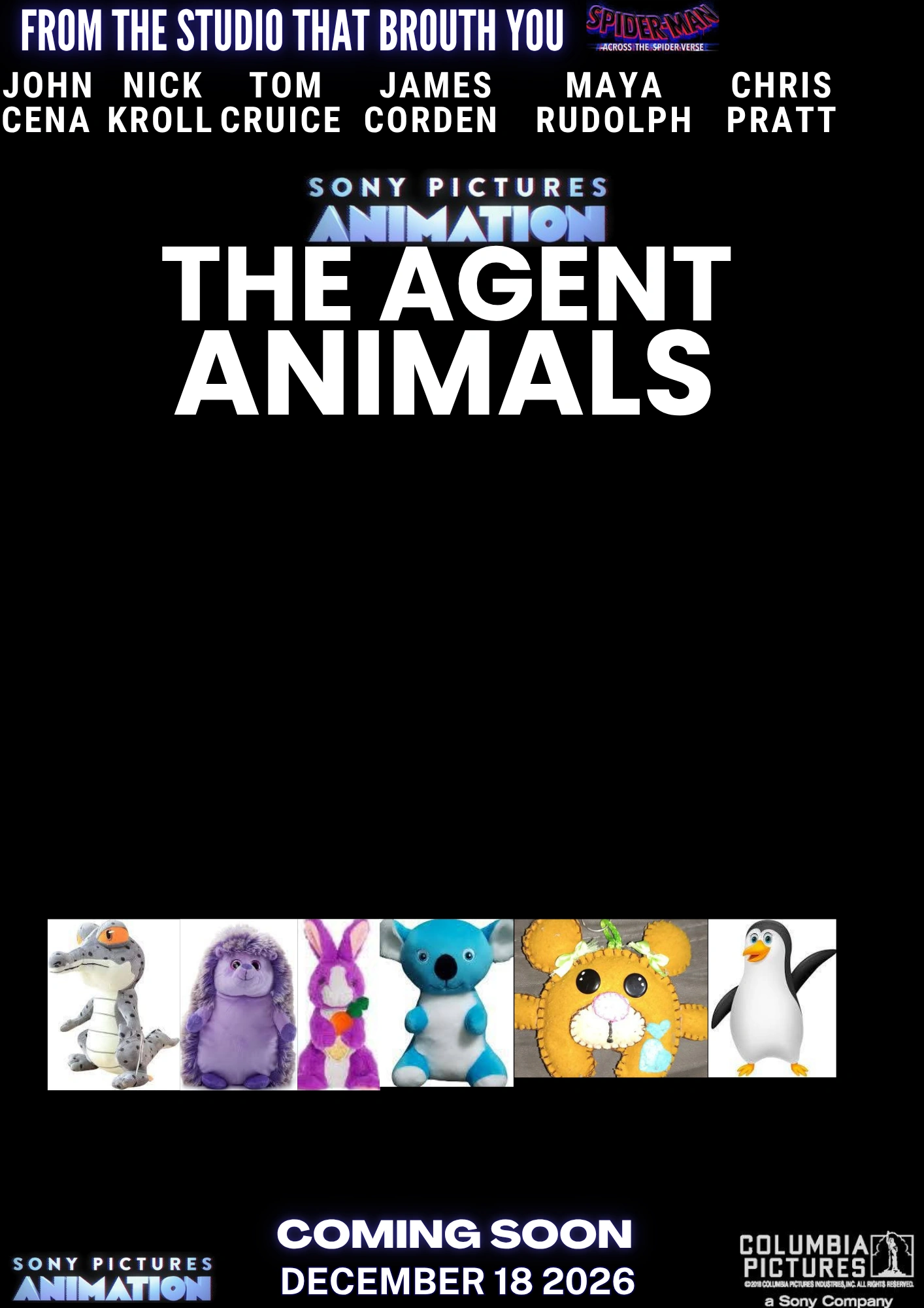 The Agent Animals 2026 Sony Pictures Animation Movie Film | Fandom
