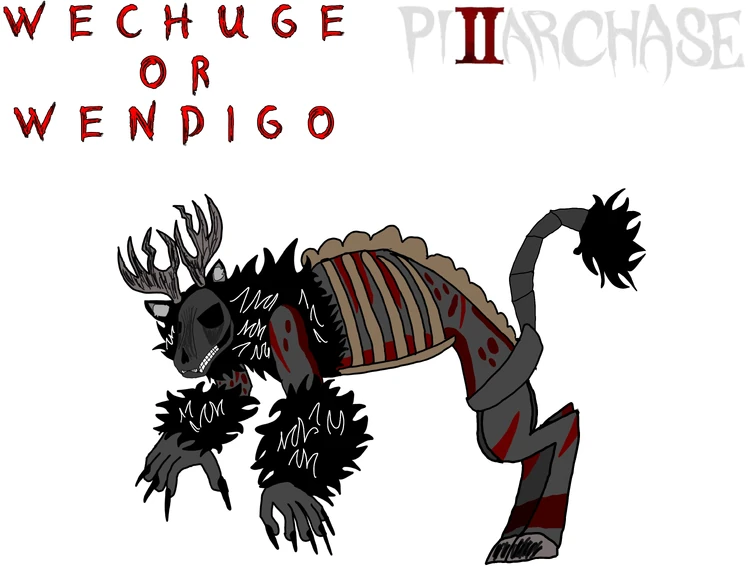 Redesigned wendigo/wechuge | Fandom