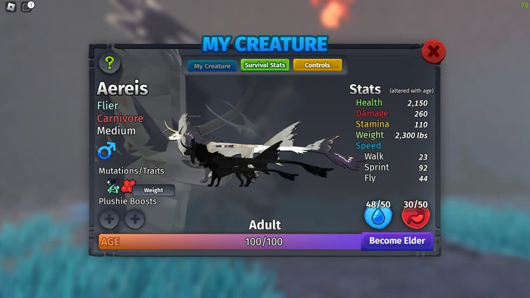 Auctioning glowtail aer+weight trait | Fandom