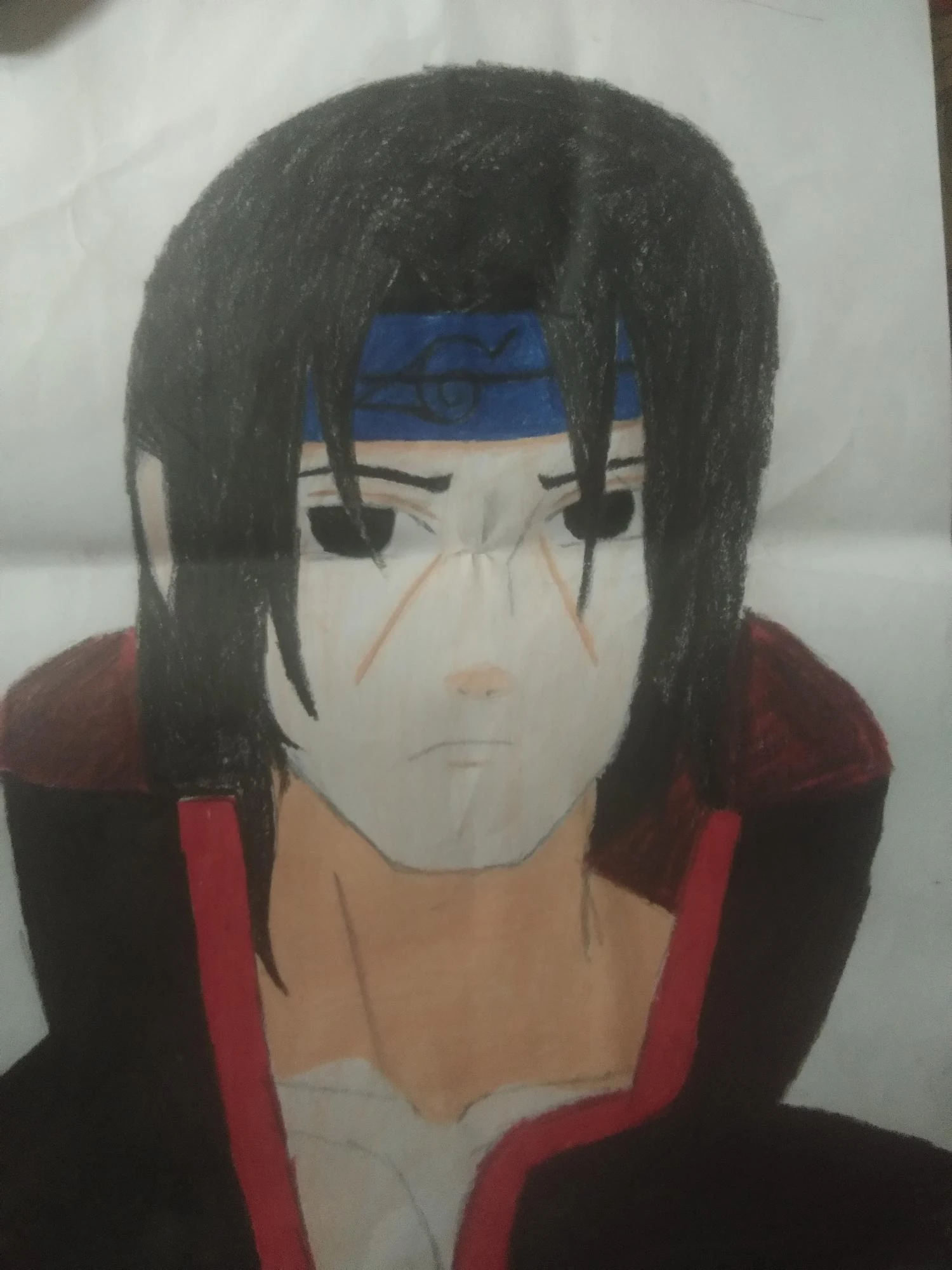 Itachi drawing by my sis! | Fandom