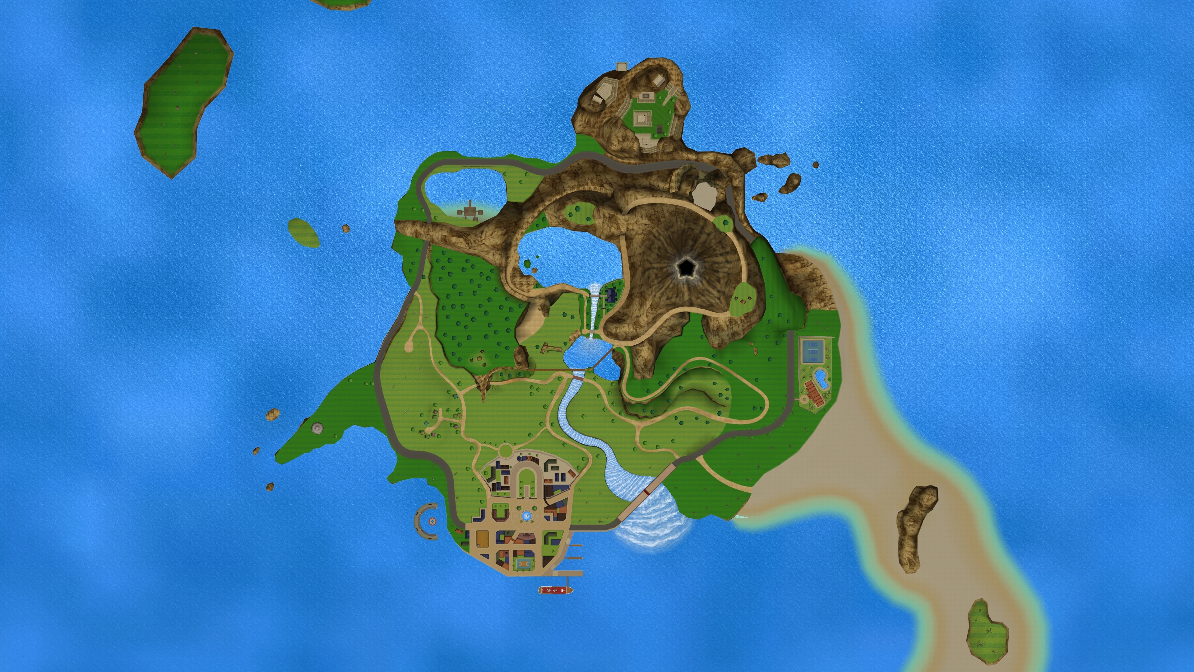 4k map/render of Wuhu Island | Fandom