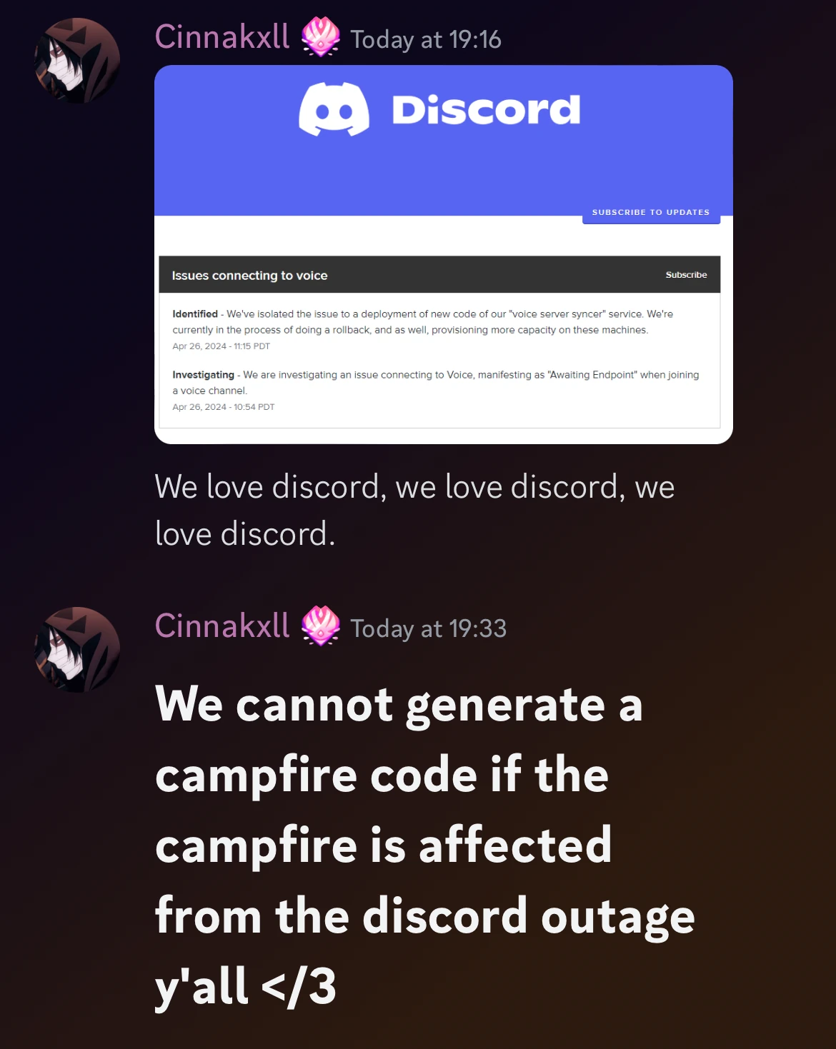 Code may be delayed? | Fandom