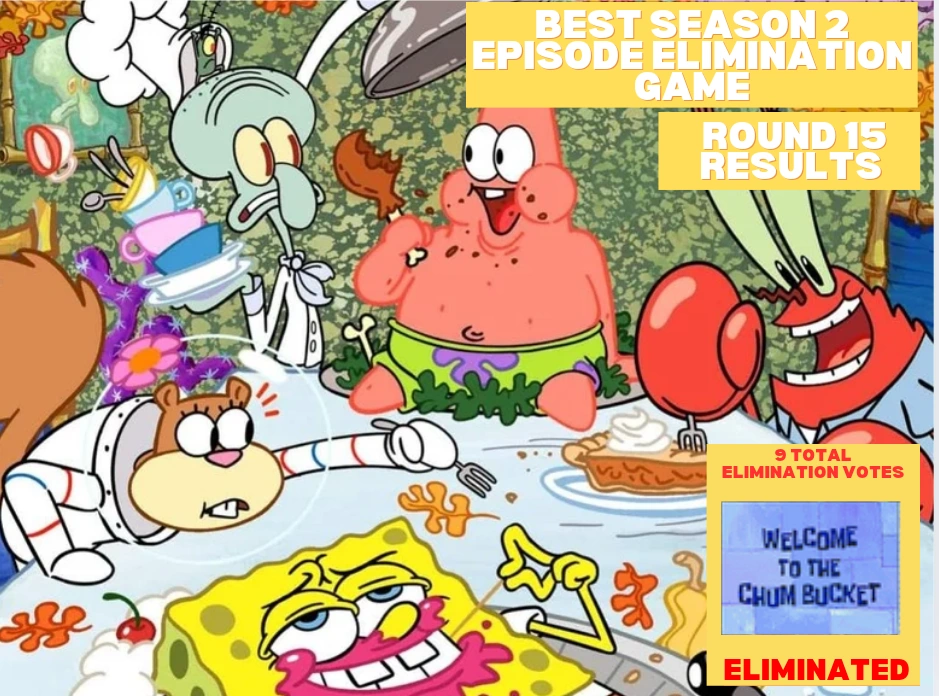 The SpongeBob best season 2 episode elimination game Round 16/Final ...