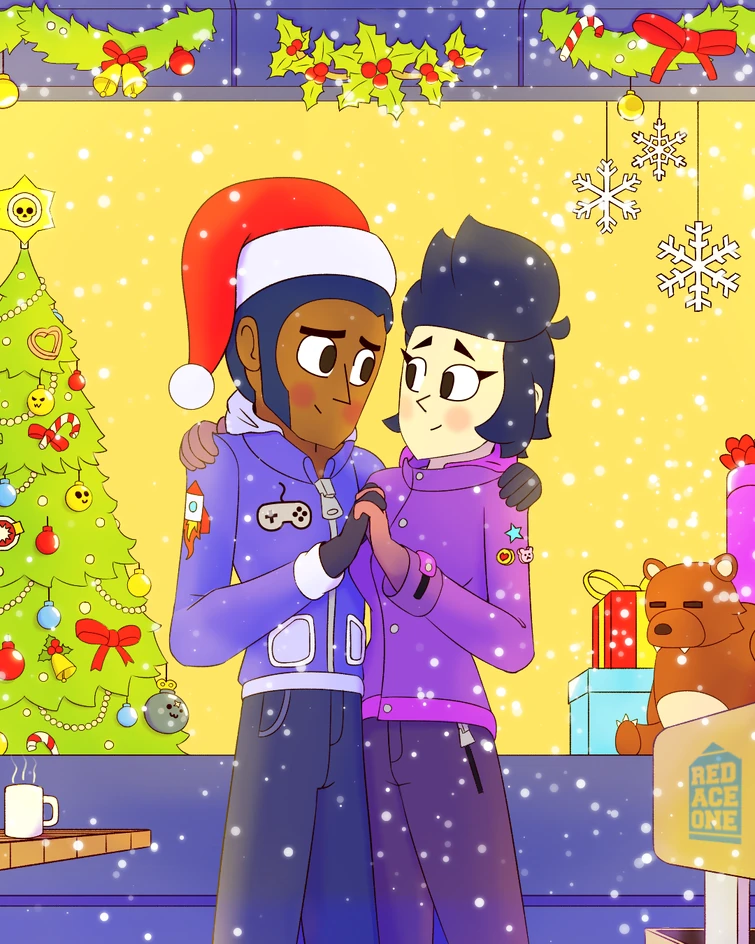 Brawl Stars Fanart! Merry Christmas! ( Pls Don't Remove This ) | Fandom